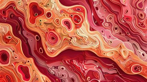 Scientific Research Of Tissue Structure Using Modern Histological Methods Stock Image Image Of