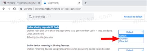 Share Page Via QR Code In Google Chrome