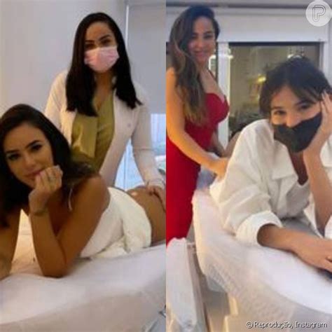 Bruna Biancardi E Bruna Marquezine Cuidam Do Bumbum Na Mesma Clínica Em