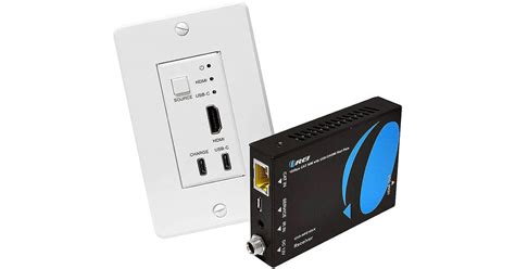 Orei 4k Hdmi And Usb C Extender With Wall Plate Tx Uhd Wpe165 K