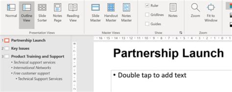 How To Use Outline View In Powerpoint Happy Ltd