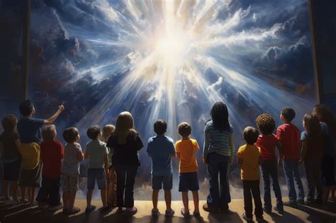 국제 교육의 날을 위한 판타지 스타일의 장면 Ai 생성 이미지