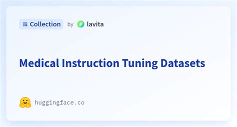 Medical Instruction Tuning Datasets A Lavita Collection