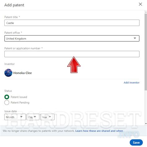 How To Add Patent To Linkedin HardReset Info How To Add Patent To Linkedin HardReset Info