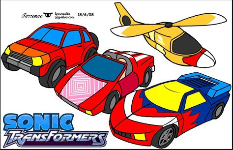 Sonic And There Transformer Counter Part Tfw2005 The 2005 Boards