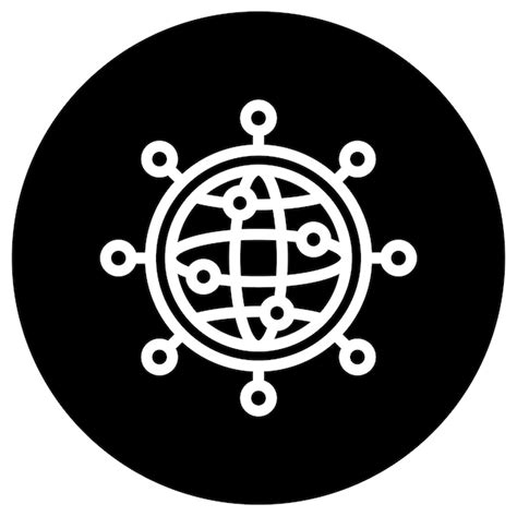 Premium Vector Networking Vector Icon Design Illustration