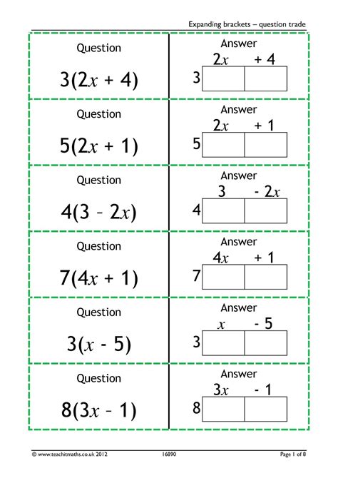 Expanding Brackets Questions And Answers At Robert Leverett Blog