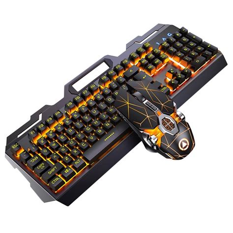 104keys Rgb Aluminum Alloy Gaming Keyboard And Rgb Grandado