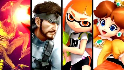 Super Smash Bros Ultimate All New Character Trailers Switch Youtube