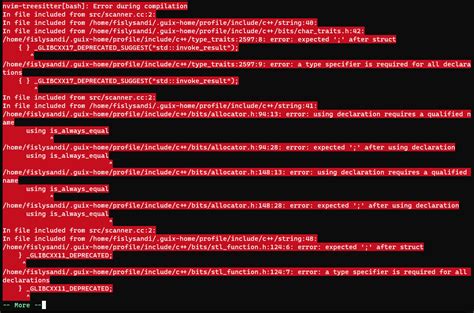 Cant Install Tree Sitter Bash For Some Reason · Issue 158 · Tree