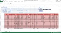 Excel Template For Earned Value Management In Construction Project WorkPack