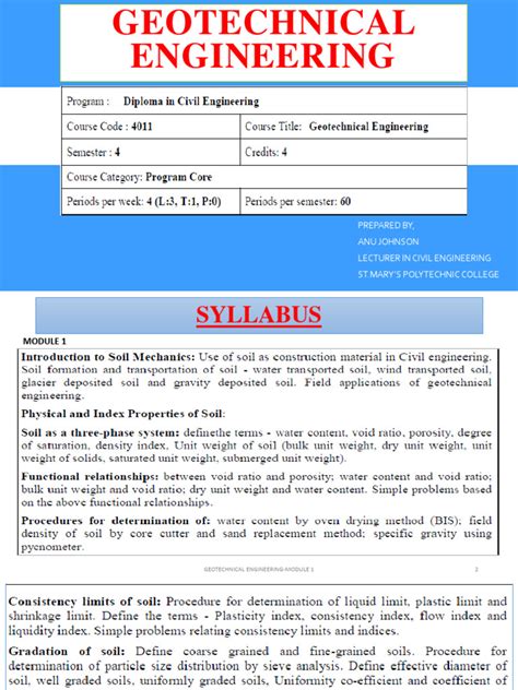 Module 1 Geotechnical Engineering Pdf Weathering Density Module 1 Geotechnical Engineering Pdf Weathering Density