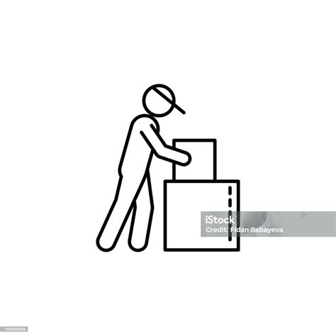 로더 상자 기호와 기호는 웹 로고 모바일 앱 Ui Ux에 사용할 수 있습니다 개념에 대한 스톡 벡터 아트 및 기타 이미지 개념 개념과 주제 교통수단 Istock