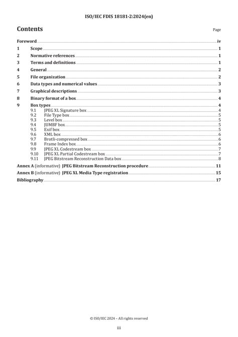 ISO IEC 18181 2 Information Technology JPEG XL Image Coding System Part 2 File Format
