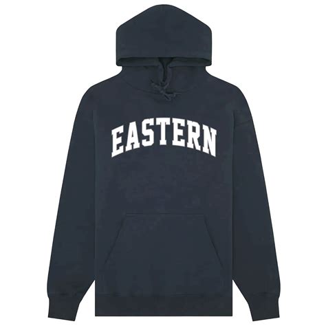 Eastern Boarder Eastern Hoodie Slate Bluewhitegrey