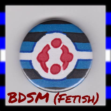 BDSM Pride Button Badge Flag Options Etsy