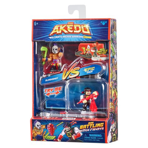 Akedo S2 Versus Pack Epic Chux Vs Slashshot Toys R Us Canada