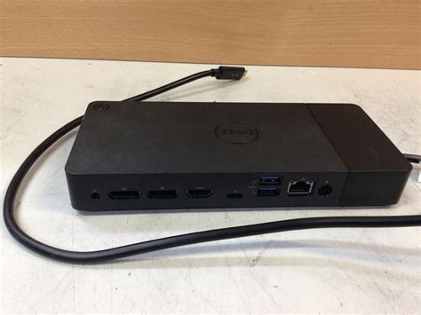 Docking Station, Dell K20A, W/ Power Adapter, Powers On