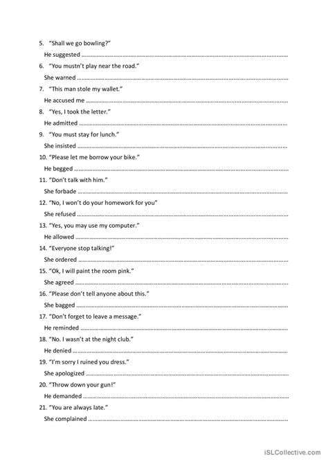 introductory verbs english esl worksheets pdf and doc