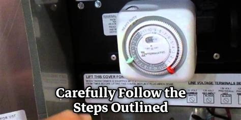 How To Set An Outdoor Light Timer Step By Step Guide