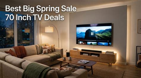 5 Best Big Spring Sale 70 Inch Tv Deals August 2026 On Amazon