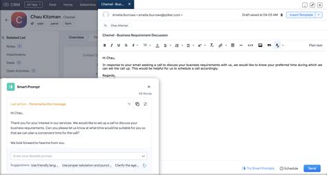 Introducing Zias Integration With Openai For Zoho Crm