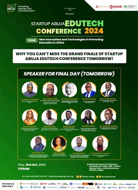 Emeka Joshua Chukwuemeka Phd On Linkedin Startupabuja Edutechconference