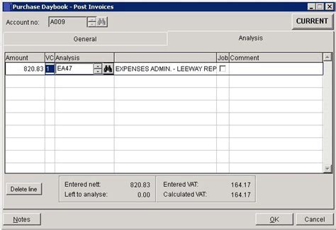 Purchase Ledger Post Invoices Prelude Software Help