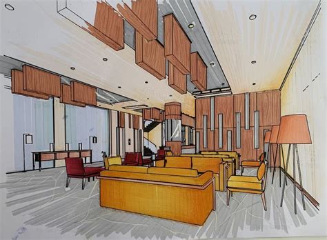 Zehra Gökçe Architecture Interior Architecture Perspective Drawing