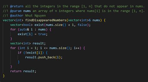 C Solution To Coding Challenge 448 Find All Numbers Disappeared In An Array By Nhut Nguyen
