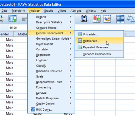 One Way Manova Using Spss Life Take It Easy
