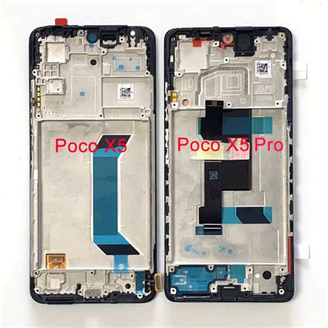 Original Amoled For Xiaomi Poco X Lcd Pg X Pro Display Screen Frame Touch Panel