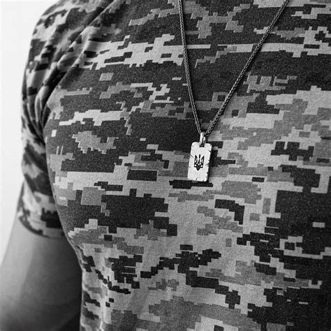 Серебряный кулон Герб Украины Тризуб 133213g Купить Серебряный кулон Герб Украины Тризуб