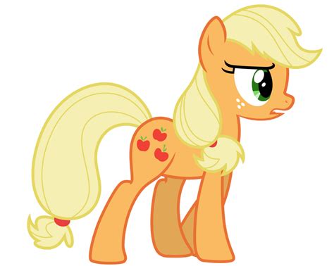 Vector Applejack 65 No Hat By Estories On Deviantart