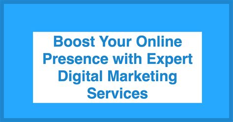 boost your online presence with expert digital marketing services anyleads