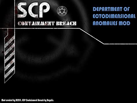 Back Image SCP Containment Breach Ectodimension Anomalies Mod For SCP Containment Breach