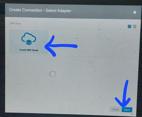 soalicious oic create an erp cloud adapter connection in oracle