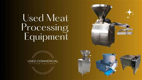 Used Meat Processing Equipment