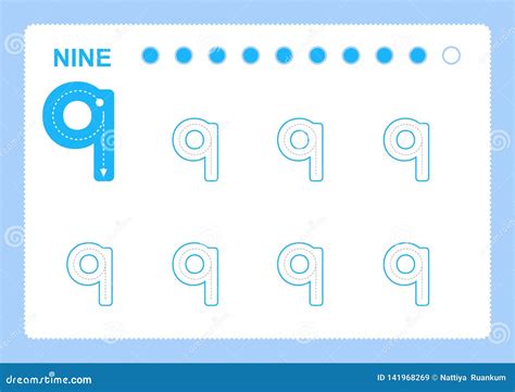 Free Handwriting Pages For Writing Numbers Learning Numbers Numbers Tracing Worksheet For