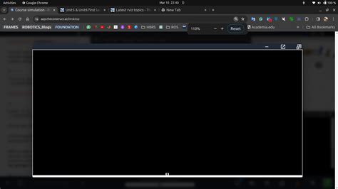Rviz As Very Small Window At Launched Path Planning Basics The