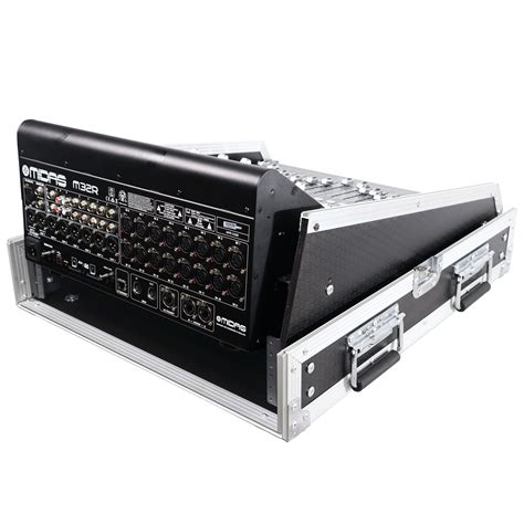 Prox 13u Top Mixer Dj 2u Rack Combo Flight Case W Laptop Shelf Gtr Direct