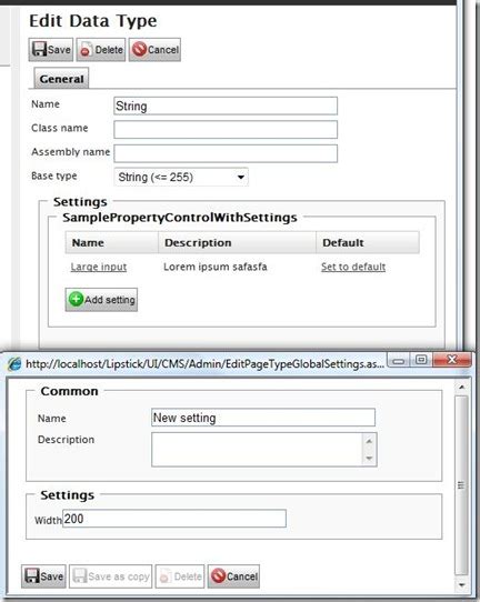Settings For Properties Optimizely Developer Community