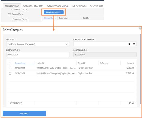 Set Up Cheque Printing Smokeball Support Hub