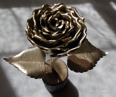 Сувенирные розы из металла Id 15233 Статуэтки Для дома и интерьера ручной работы Вся ручная