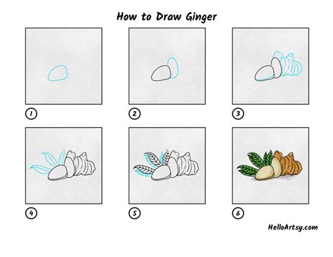 How To Draw Ginger Helloartsy