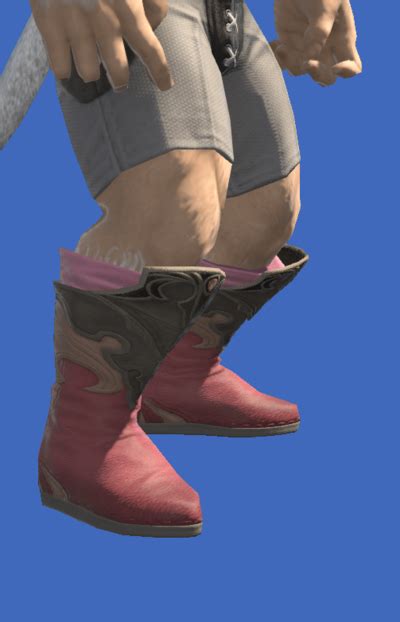 Ruby Carbuncle Boots Gamer Escapes Final Fantasy Xiv Ffxiv Ff14 Wiki
