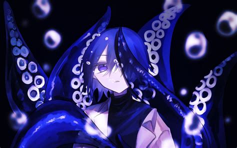 Octopus Girl Wallpaper