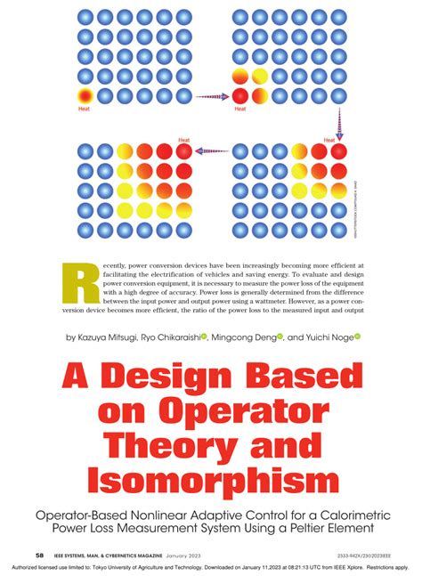 PDF A Design Based On Operator Theory And Isomorphism Operator Based Nonlinear Adaptive