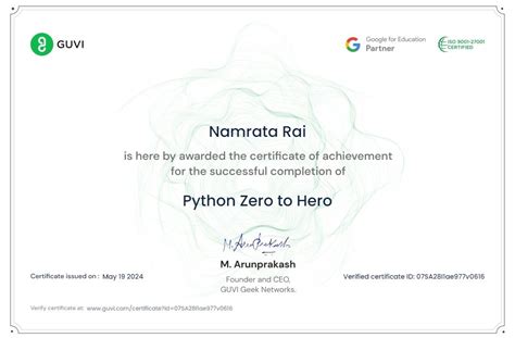 namrata rai on linkedin python zerotohero coding learningnewskills