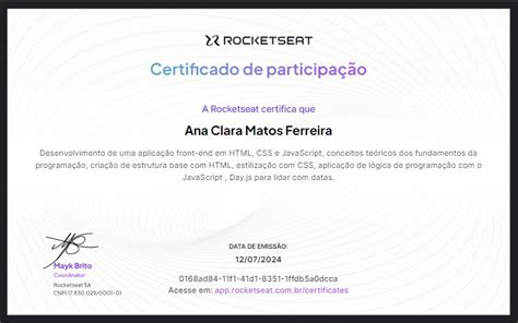 Nlwjourney Rocketseat Desenvolvimentoweb Frontend Html Css Javascript